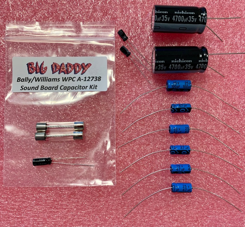 Bally/Williams WPC Repair Kits and parts